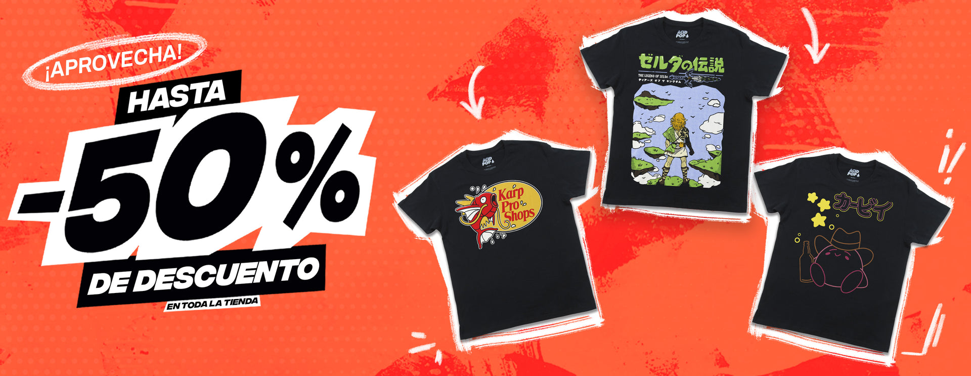 Ropa Anime, Manga y Videojuegos - ACID POP