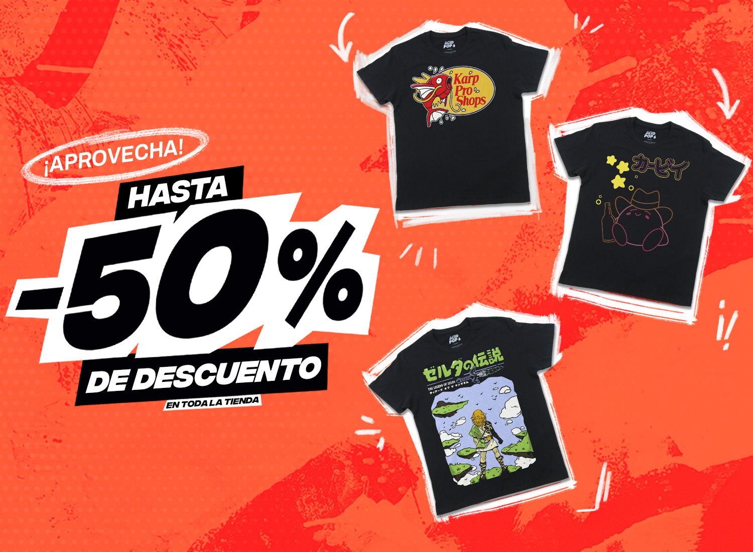 Ropa Anime, Manga y Videojuegos - ACID POP
